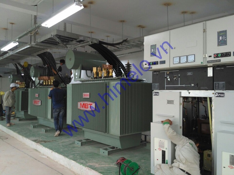 Dự án - Cấp tủ trung thế Aysan 40.5kV - Khu công nghiệp Song Khê-Nội Hoàng